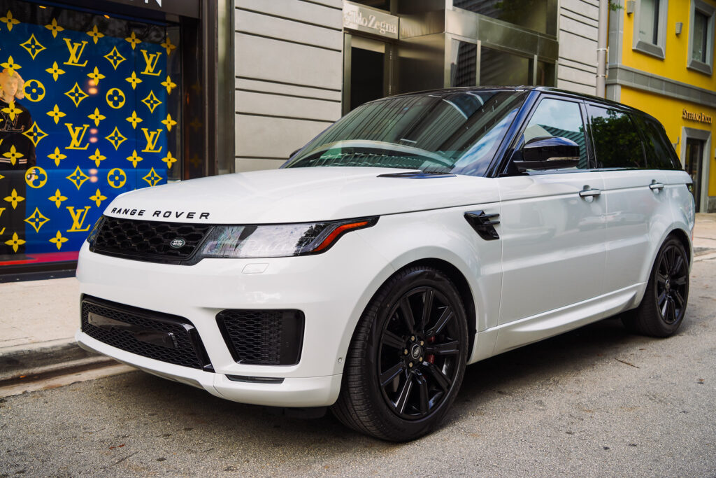 Range Rover Sport HSE White on Cream – Exotic Transportation Group