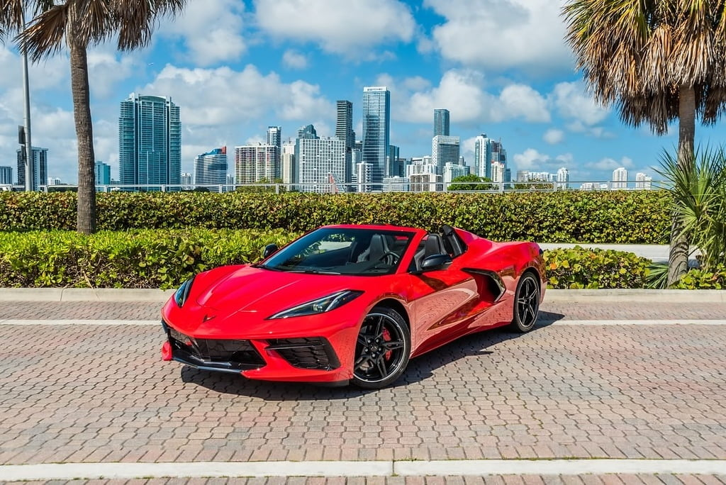 Chevrolet Corvette C8 Red on Black – Exotic Transportation Group